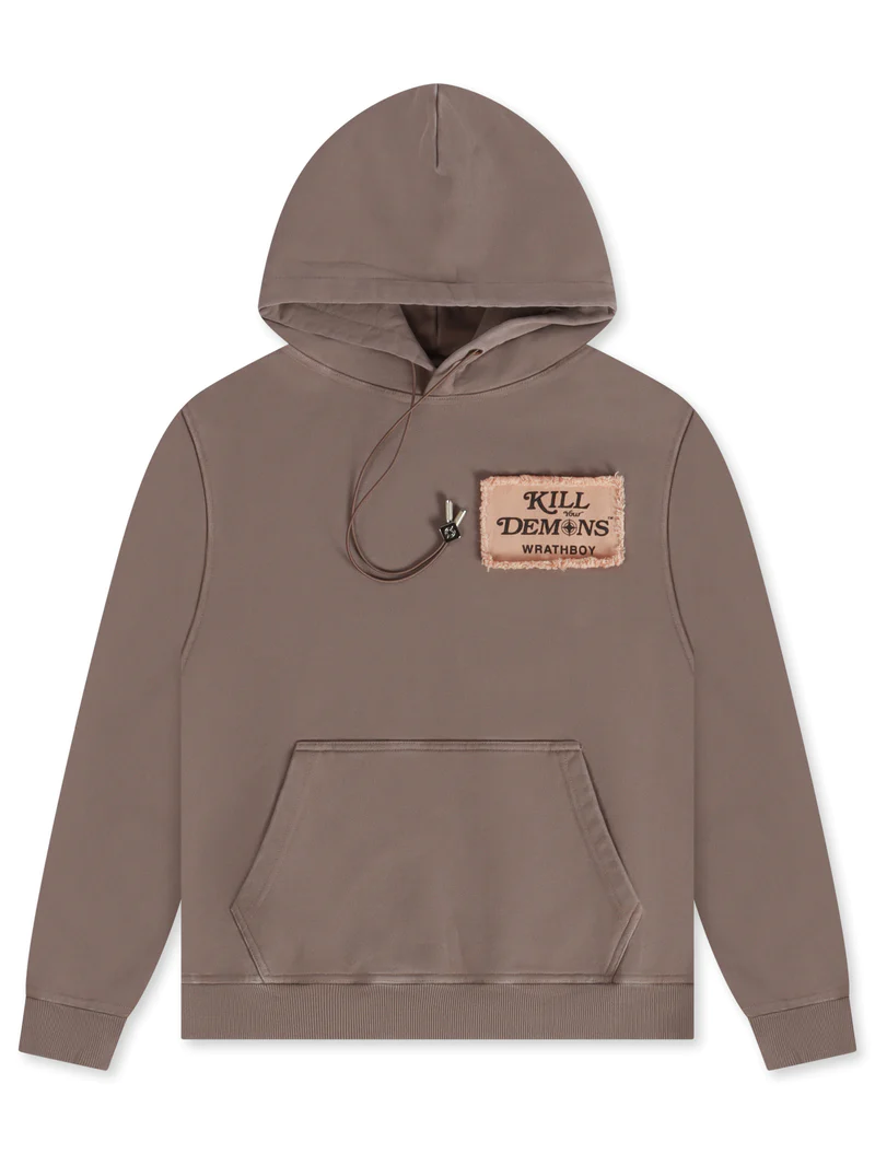 Wrathboy KILL YOUR DEMONS (BROWN ) – Premium Apparel Shops