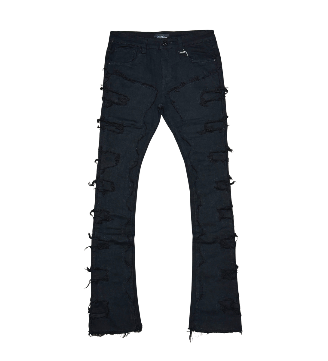 Vicious black flared stack Jeans – Premium Apparel Shops