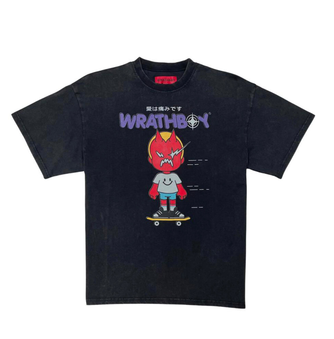 WRATHBOY WRATHBOY SKATEBOARD T-SHIRT (WB01-001) – Premium Apparel Shops